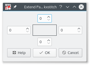 Extend Pattern Dialog