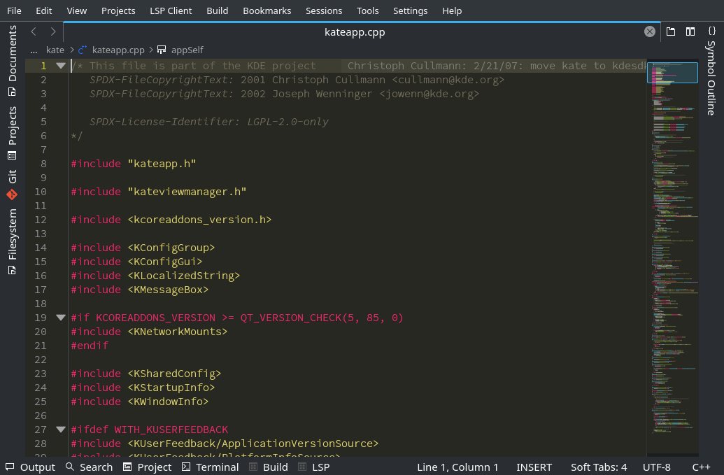 The Scrollbar Minimap